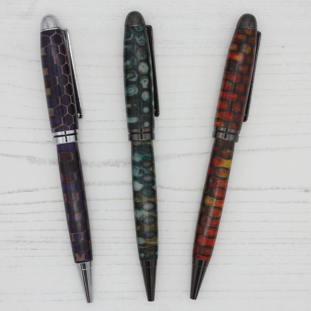 Lattice Euro style pens » Woodcraft by Owen